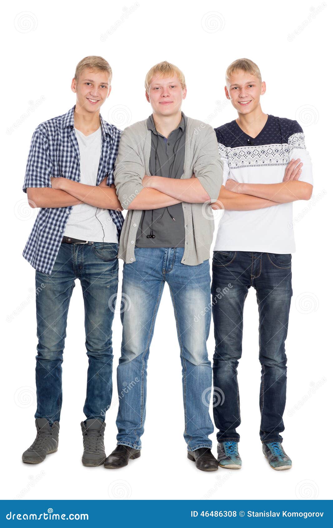 Tall Young Guys in Full Growth Stock Photo - Image of hands, crossed ... Tall Young Guys in Full Growth Stock Photo - Image of hands, crossed ...