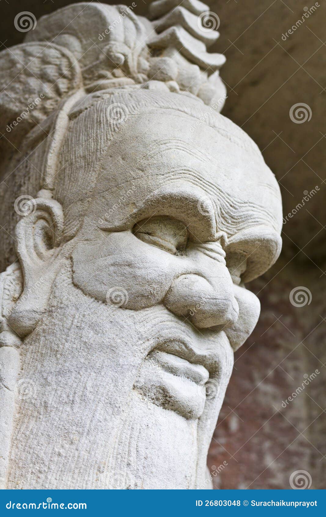 Talla Antigua De La Roca De China Foto de archivo - Imagen de color ...