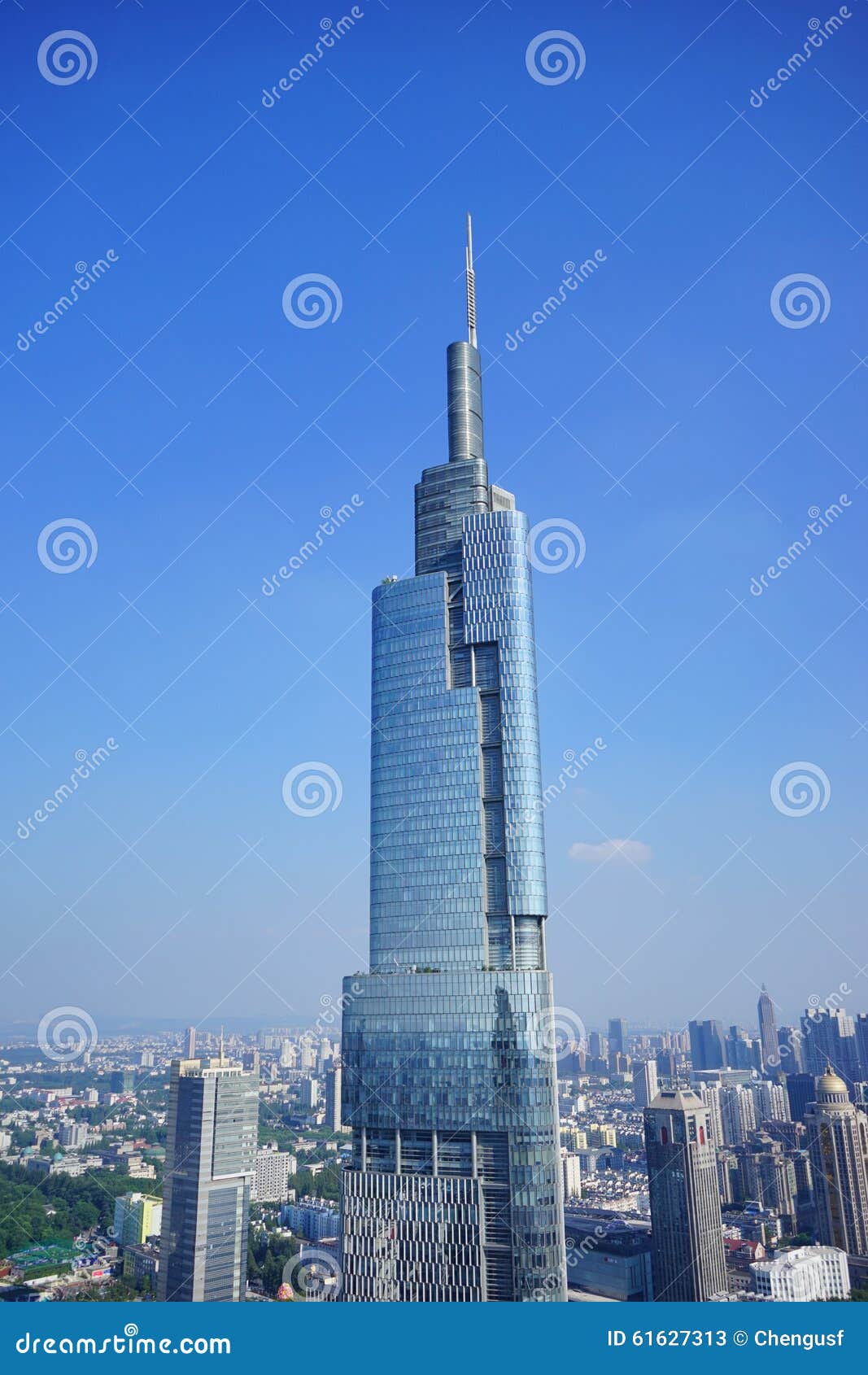 Tallest Building in Jiangsu Editorial Stock Photo - Image of 12th ...