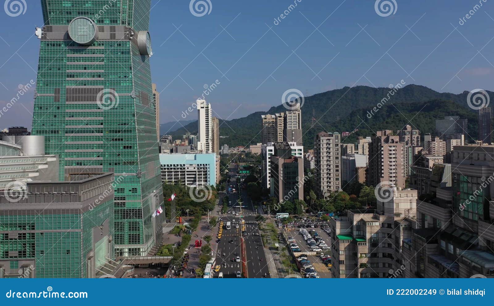 Tallest building in taiwan editorial stock image. Image of downtown ...