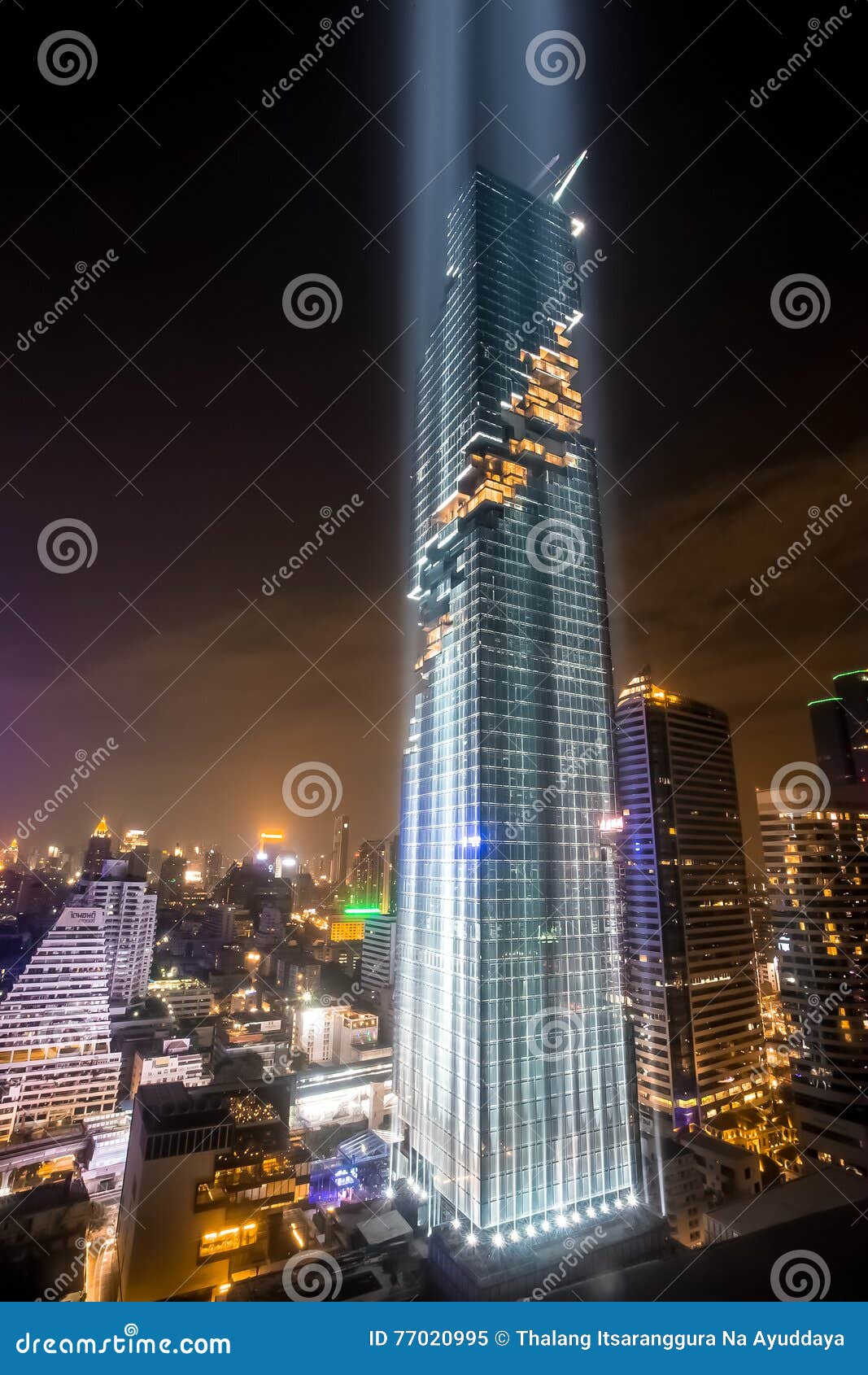 The Tallest Building in Thailand Editorial Image - Image of metropolis ...