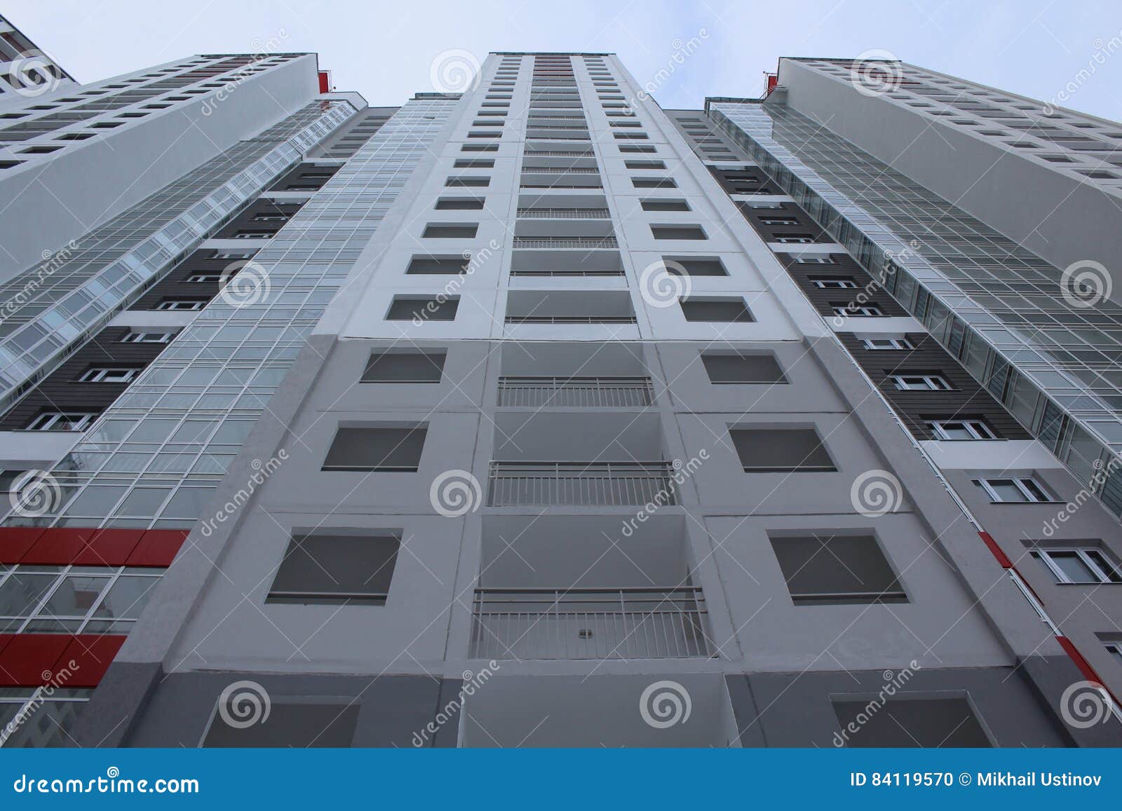 Tallest Residential Building Stock Photo - Image of gray, modern: 84119570