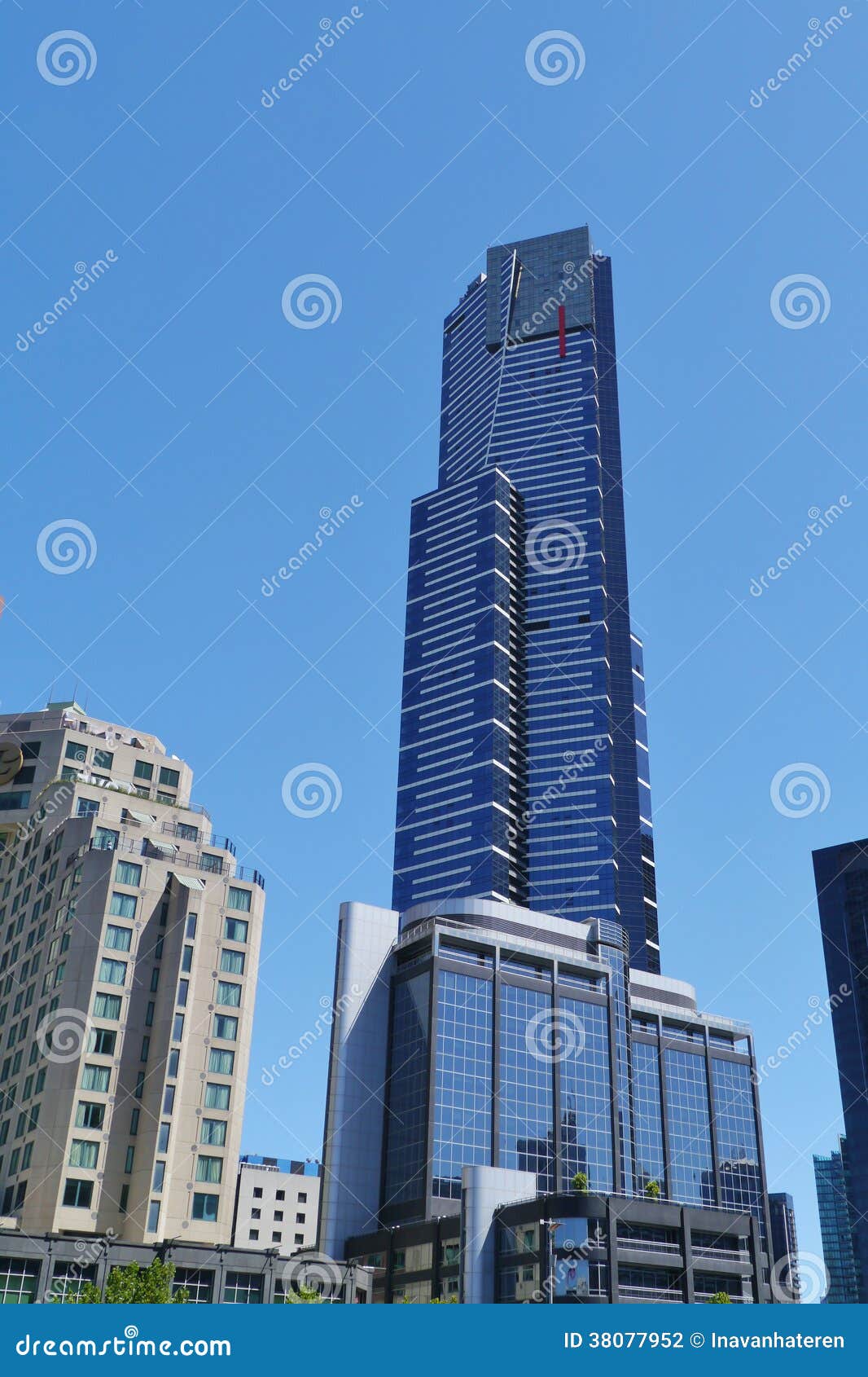The Tallest Skyscraper of Melbourne Editorial Photography - Image of ...