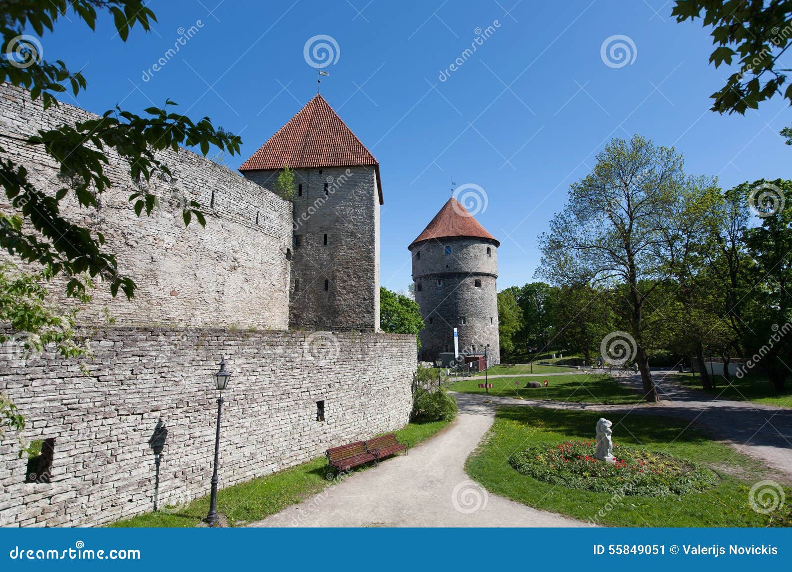 Tallinn Estonia Capital Eesti Stock Image - Image of estonia, history ...