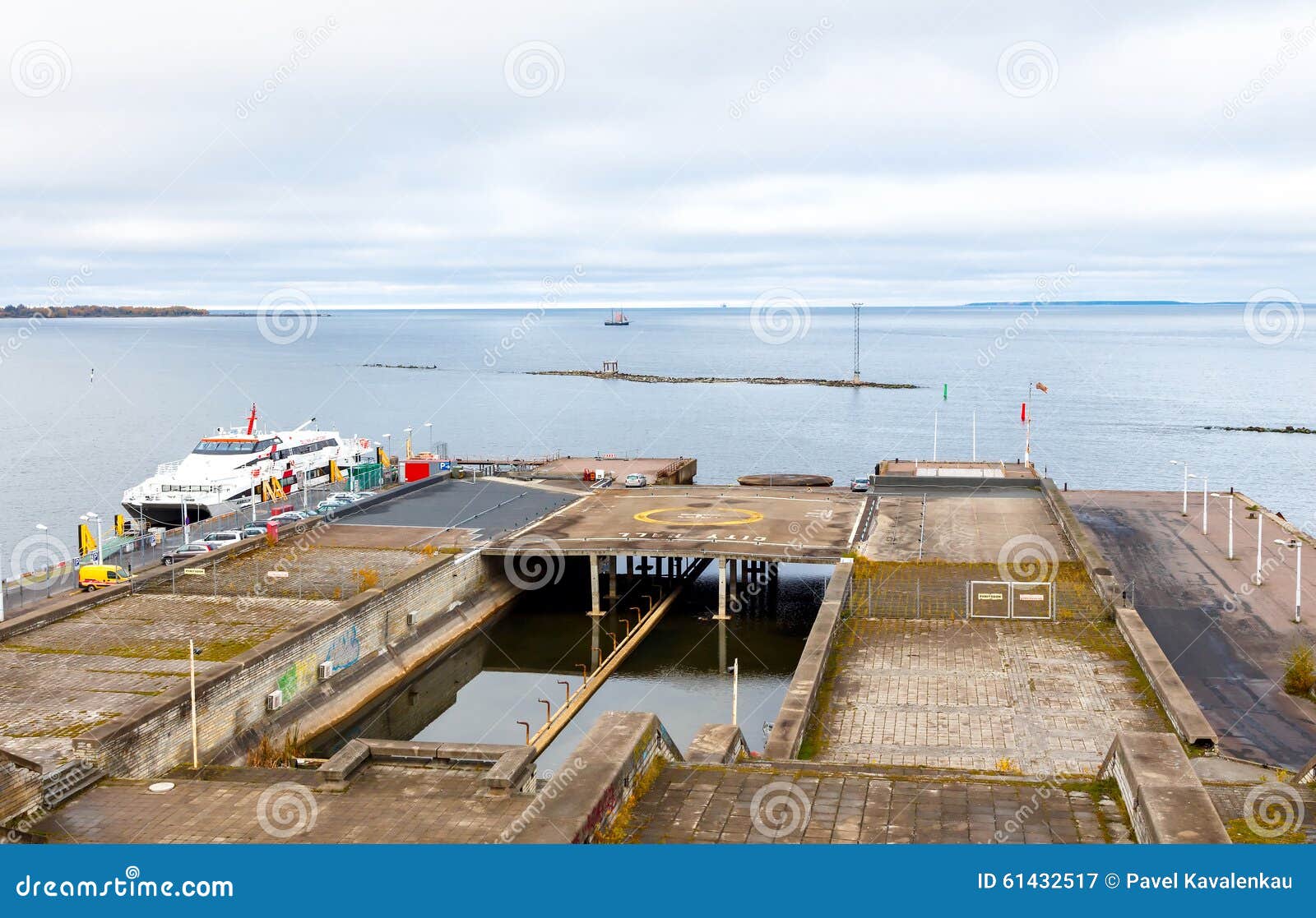 Tallinn Linnahall fotografía editorial. Imagen de detalle - 61432517