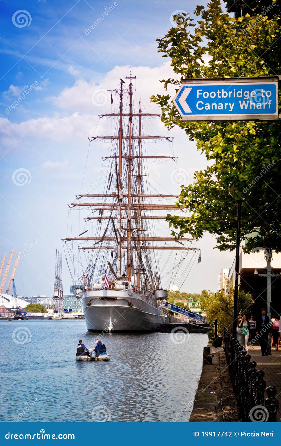 Tallship On The River Plym , Plymouth Devon Uk Royalty-Free Stock Photo ...