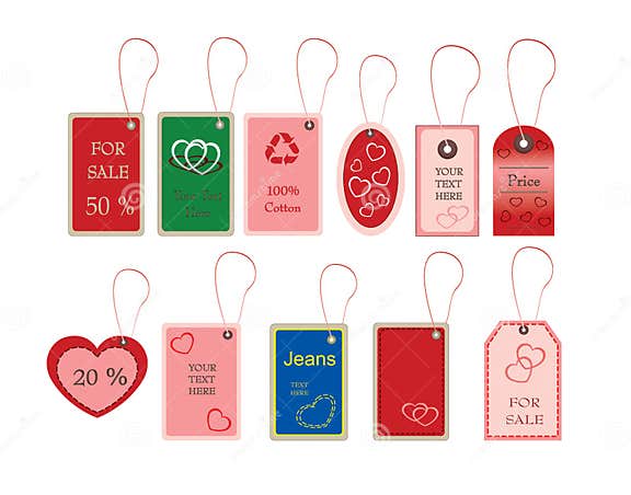 Tally and labels in vector stock vector. Illustration of design - 8079356