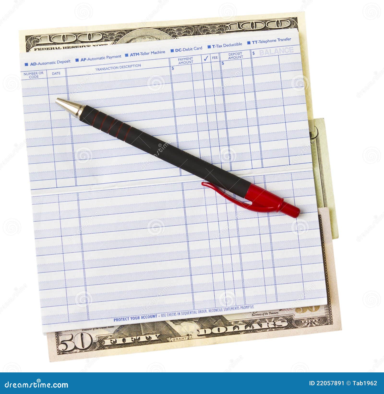 Talonario de cheques imagen de archivo. Imagen de documento - 22057891