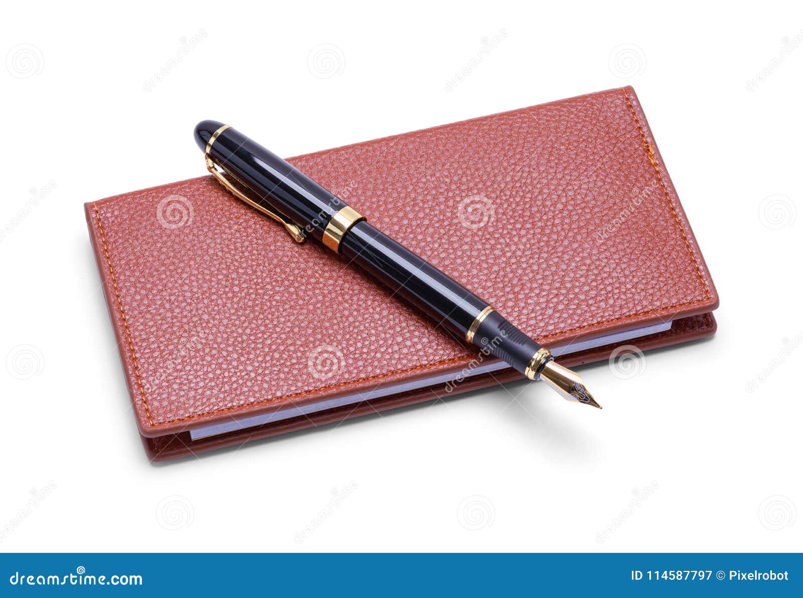 Talonario De Cheques Con La Pluma Imagen de archivo - Imagen de divisa ...