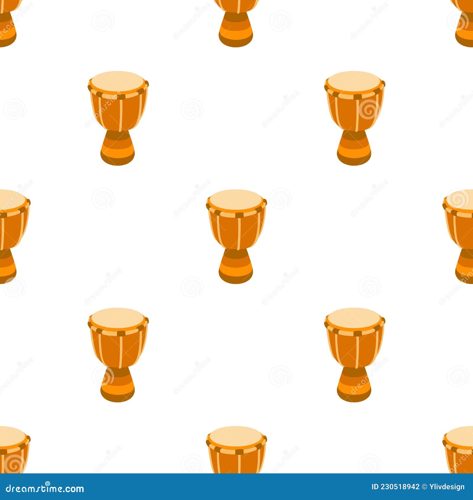 Tam Tam Pattern Seamless Vector Stock Vector - Illustration of ethnic ...