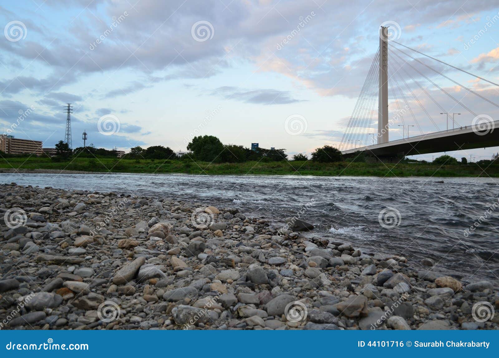 Tama River With Okutama Hydro Plant Dam Highest Place In Tokyo Japan ...