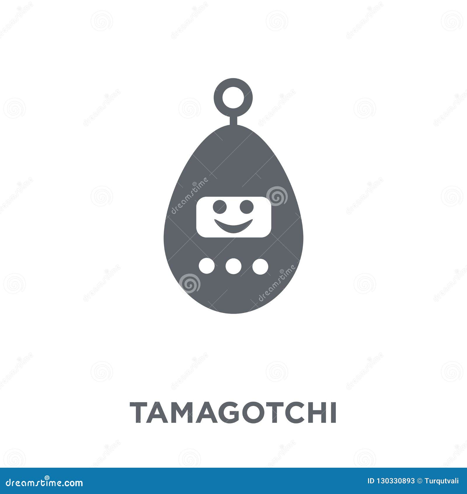 Tamagotchi Icon From Arcade Collection. Stock Vector - Illustration of ...