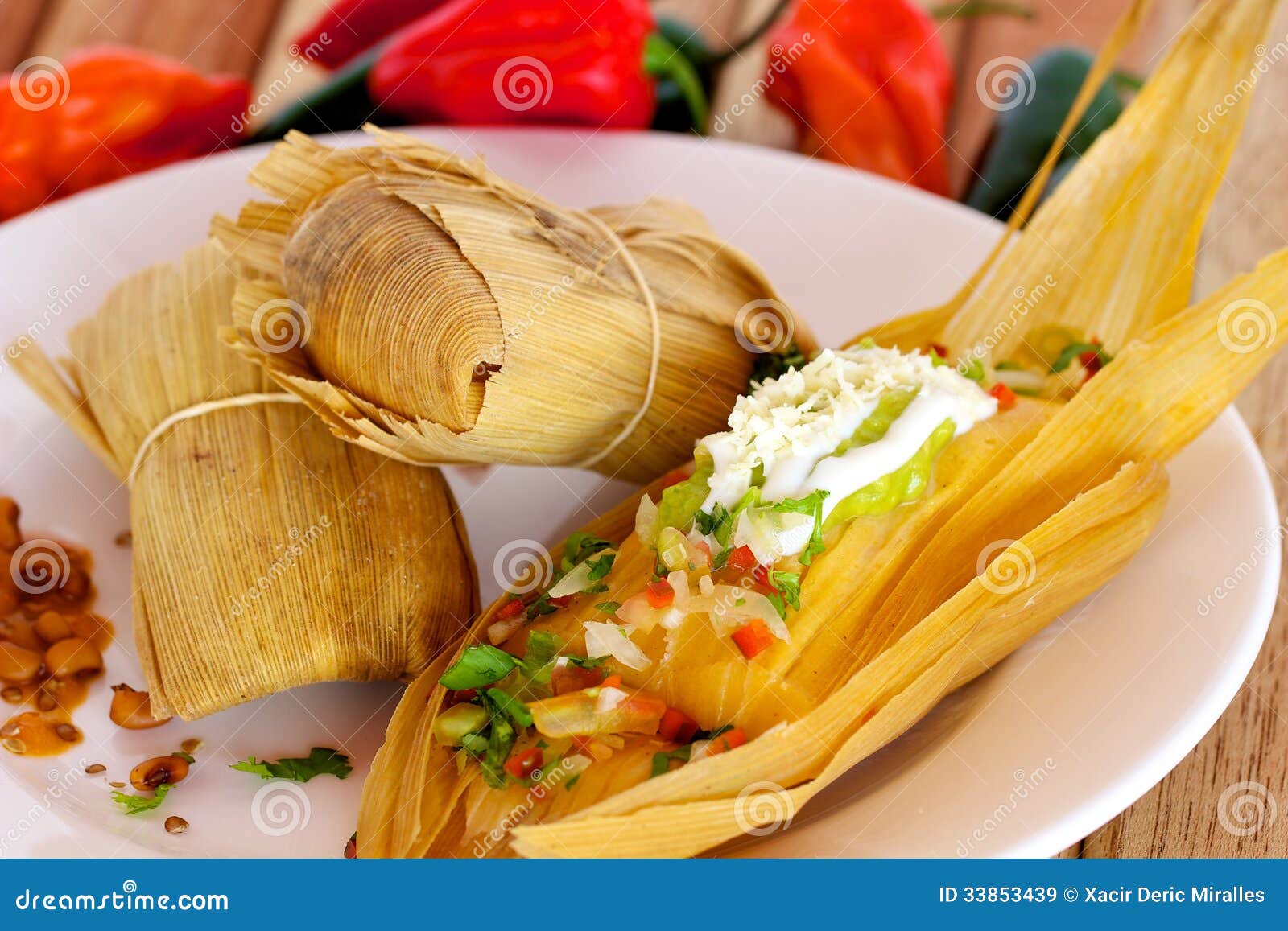 Tamal Mexicano Imágenes de archivo libres de regalías - Imagen: 33853439