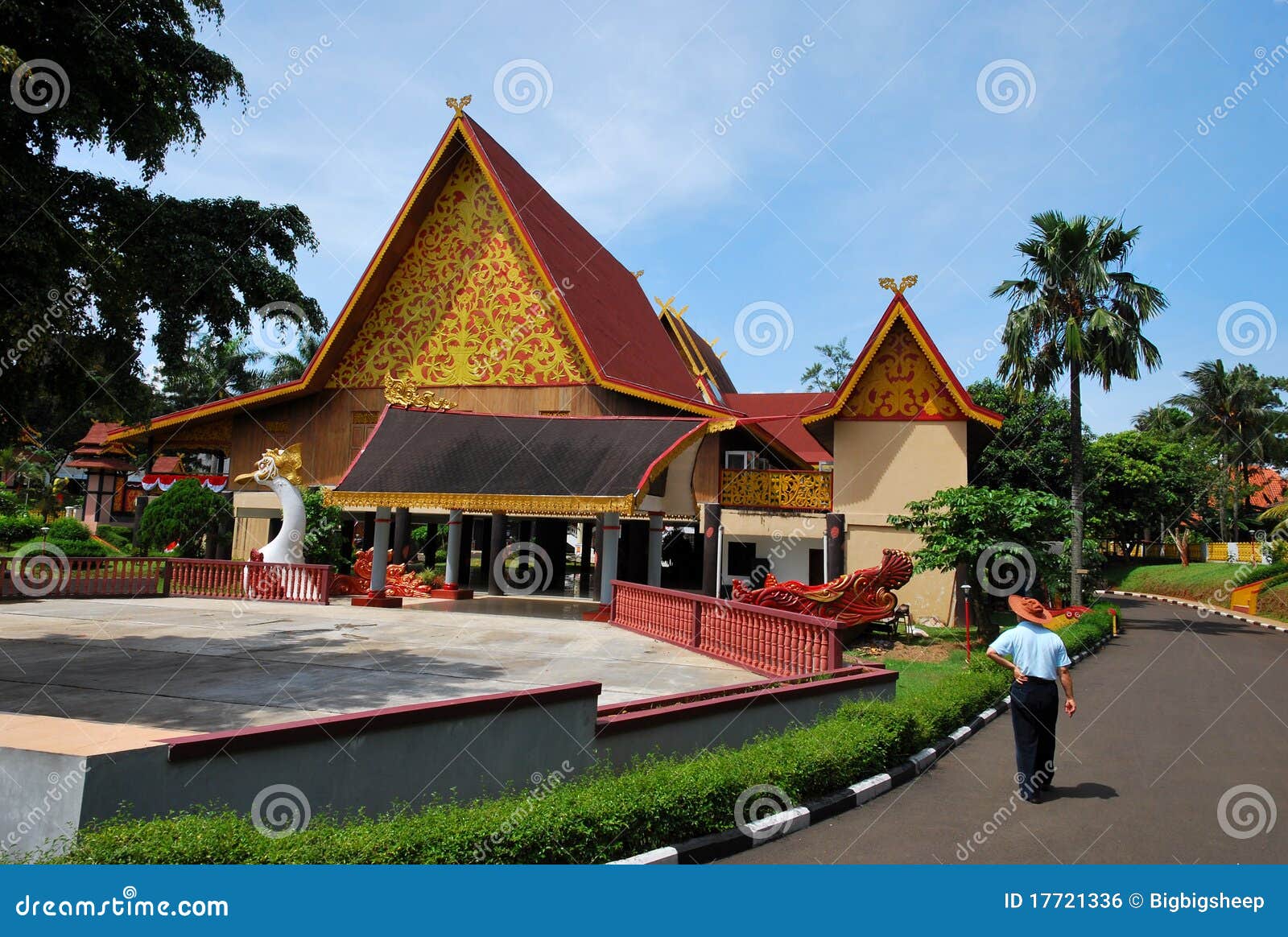 Taman Mini Indonesia Indah stock photo. Image of tourist - 17721336