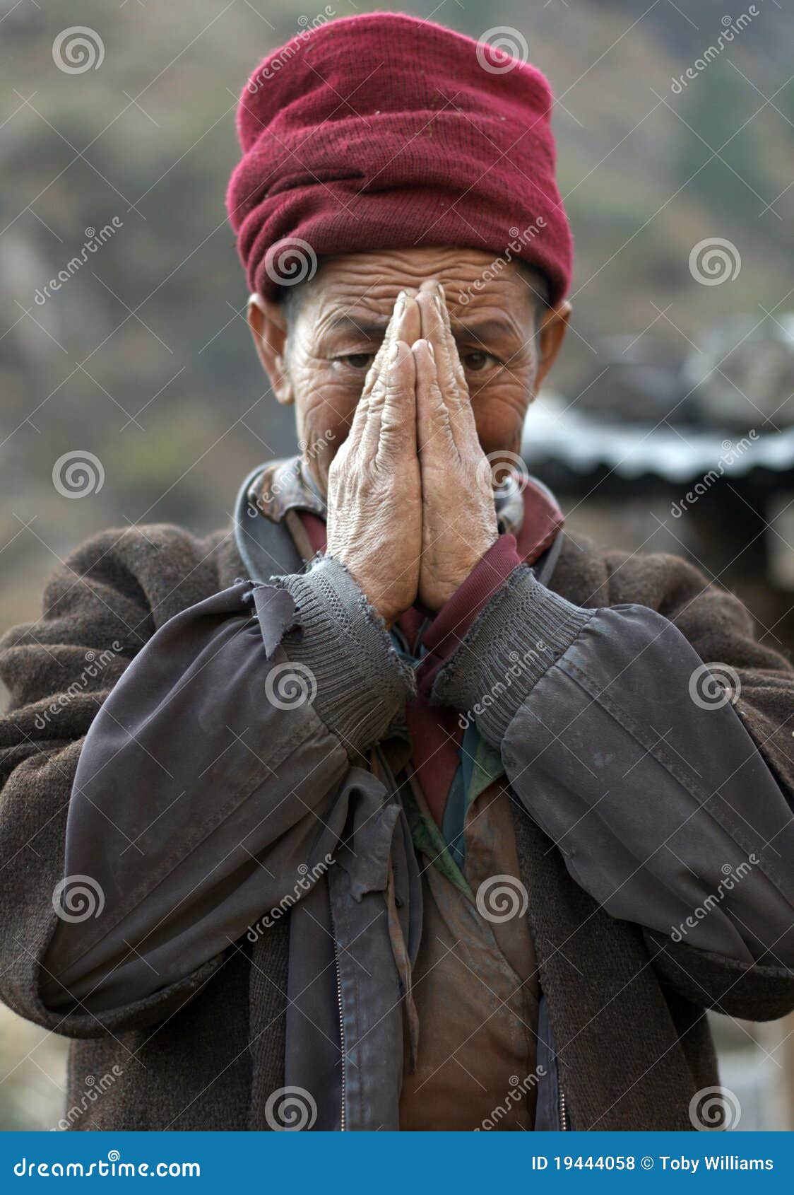Tamang Man 1 editorial stock photo. Image of people, langtang - 19444058