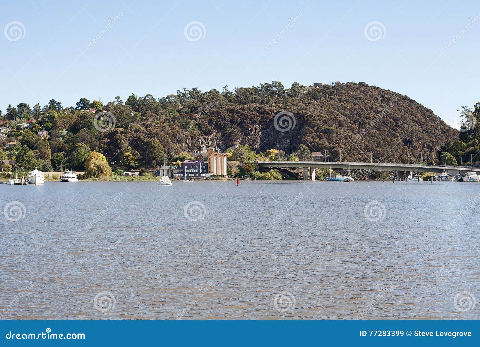 Tamar River Launceston imagen de archivo. Imagen de tamar - 77283399