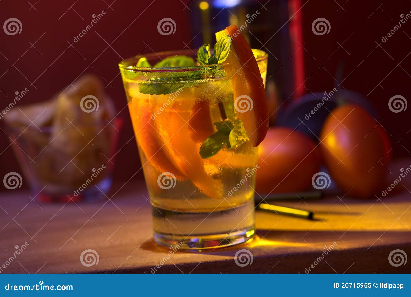 Tamarillo Cocktail stock image. Image of fresh, alcohol - 20715965