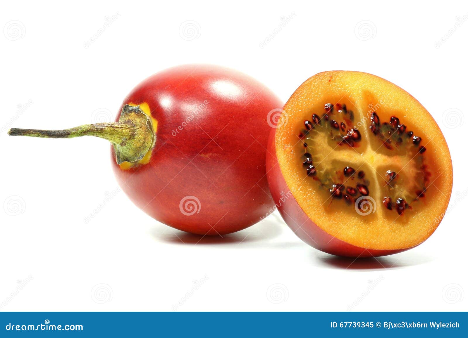 Tamarillo stock image. Image of solanum, isolated, natural - 67739345