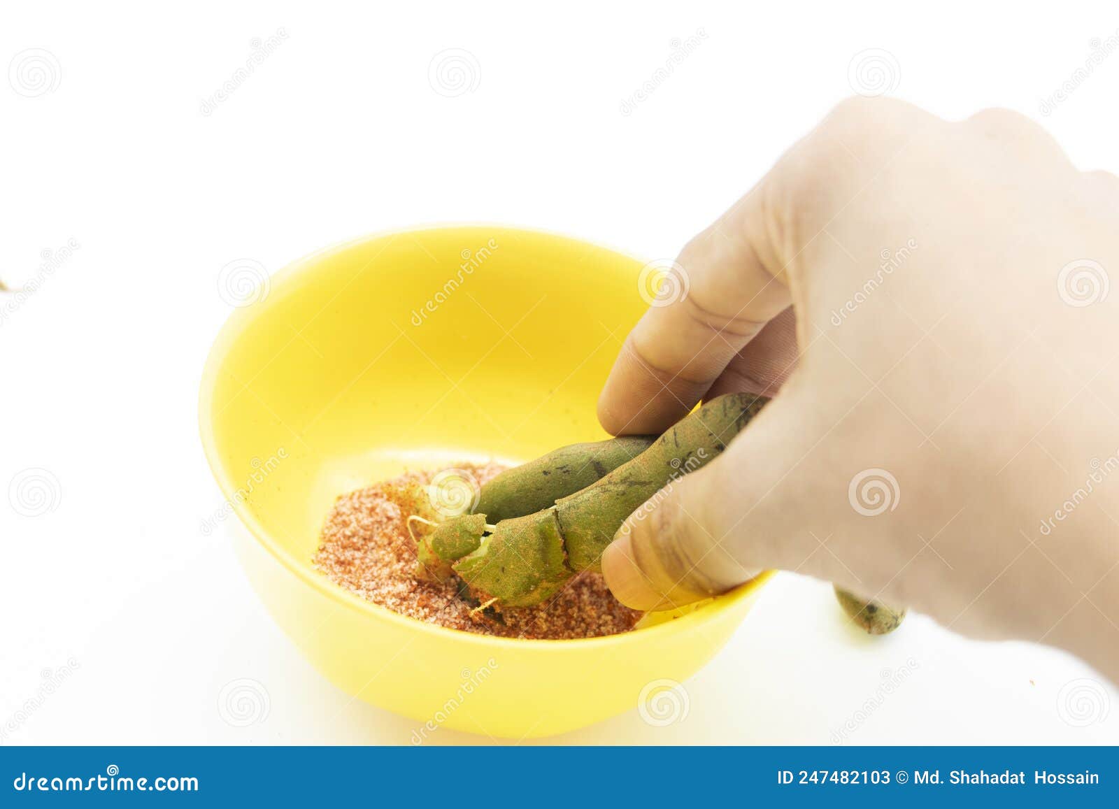 Salt Mixed With Earth In Slanic Prahova Salt Pan Stock Photo ...