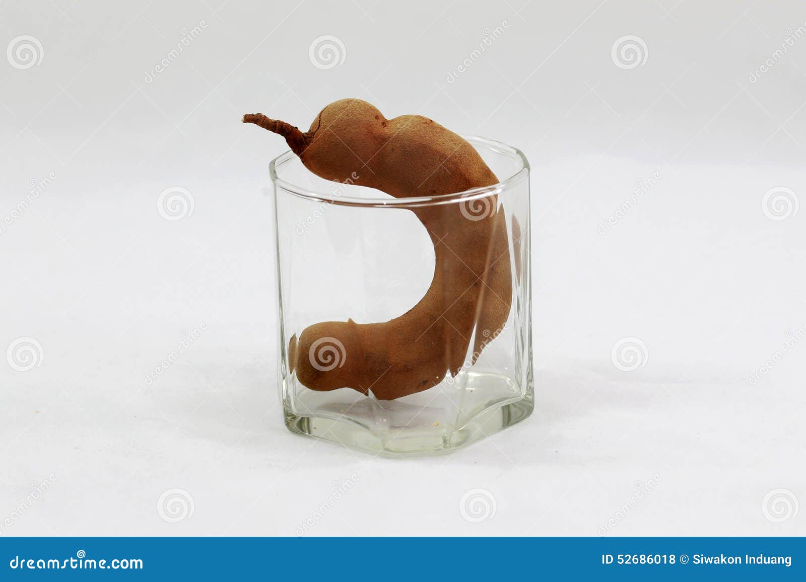 Tamarind in a glass stock photo. Image of sweet, fresh - 52686018