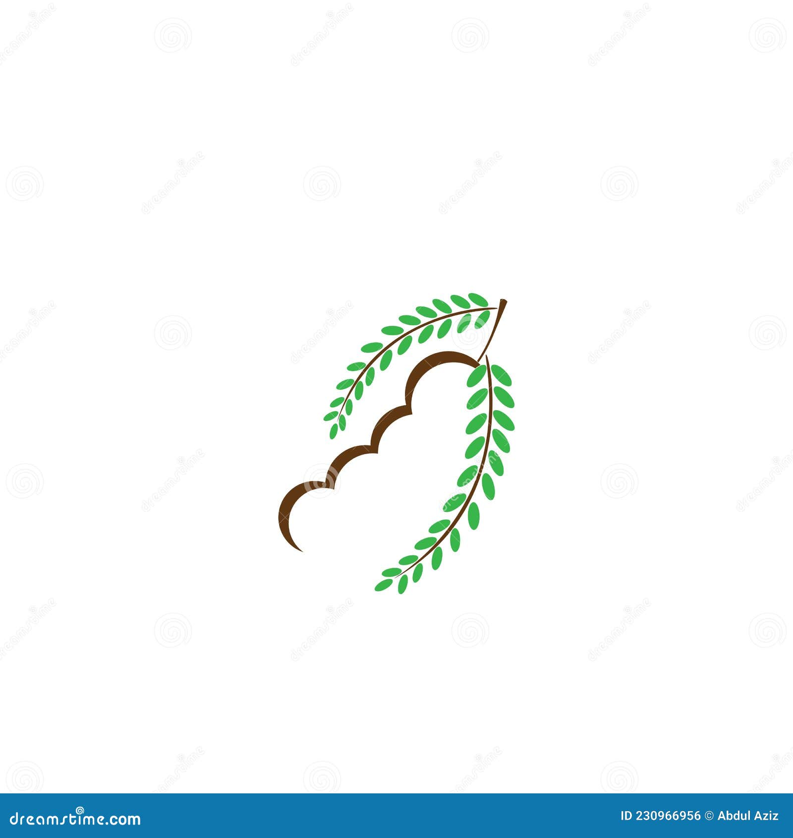 Tamarind Icon Logo Vector | CartoonDealer.com #230966956