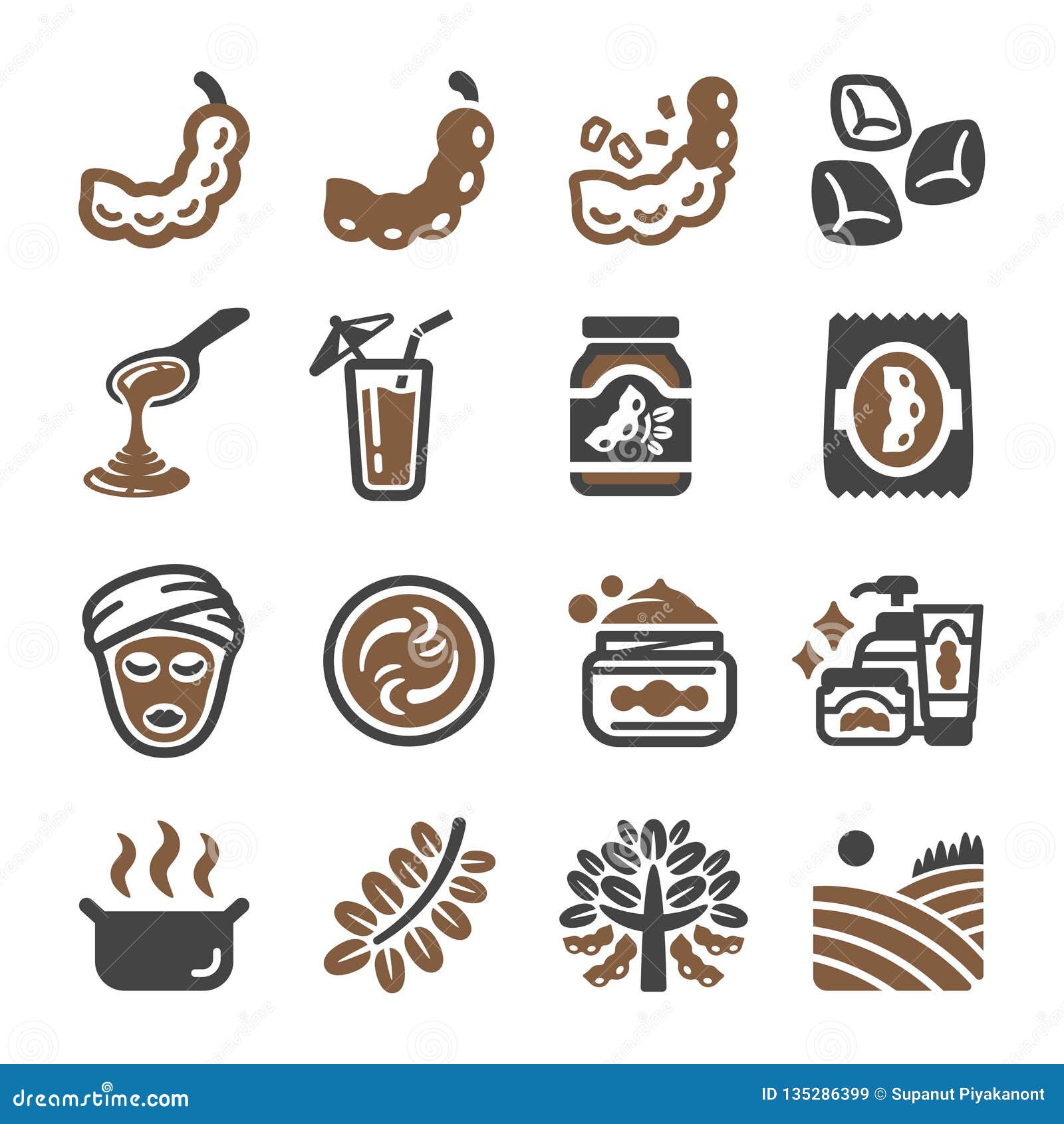 Tamarind Icon Royalty-Free Stock Photography | CartoonDealer.com #11821661