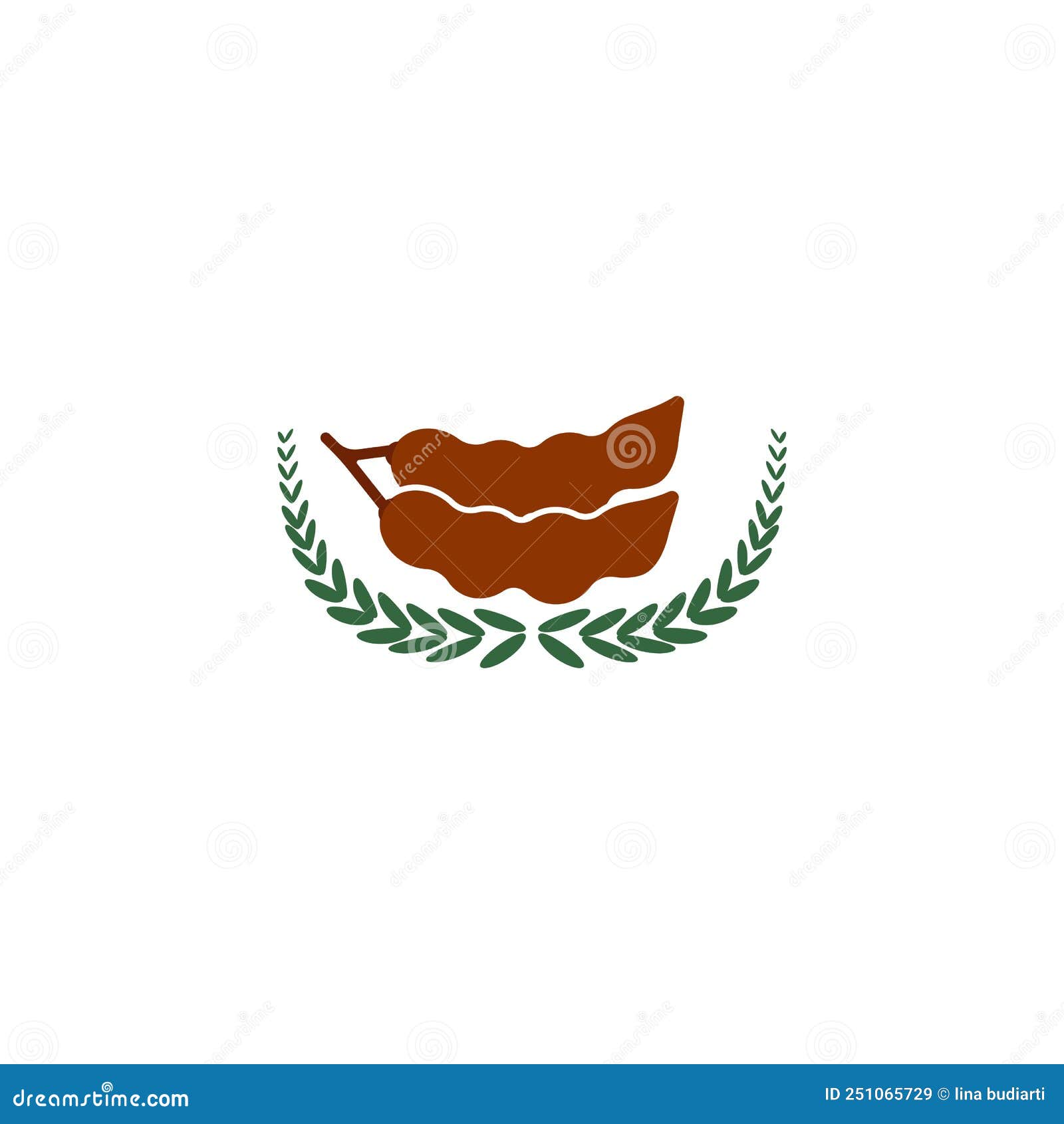 Tamarind icon stock vector. Illustration of ripe, plant - 251065729