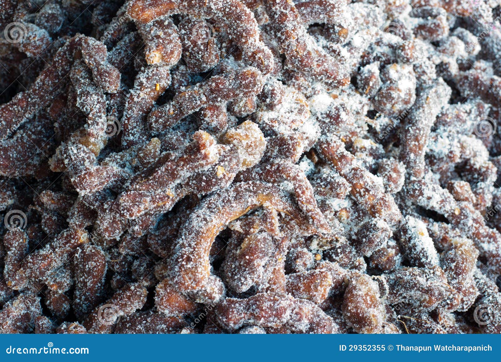 Tamarind Mixed with Granulated Sugar and Salt, Close Up Stock Image ...