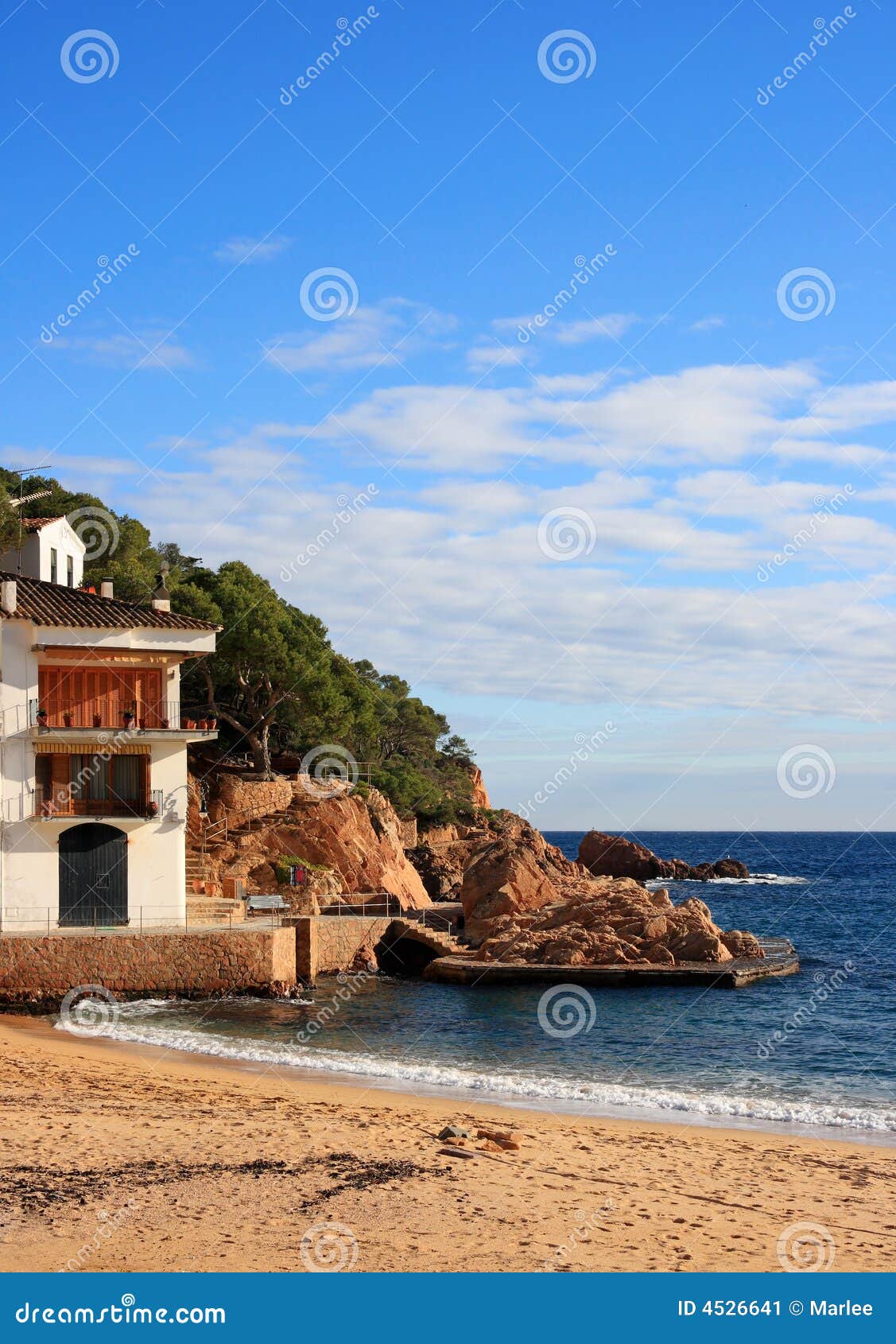 Tamariu Beach (Costa Brava, Spain) Stock Image - Image of girona ...