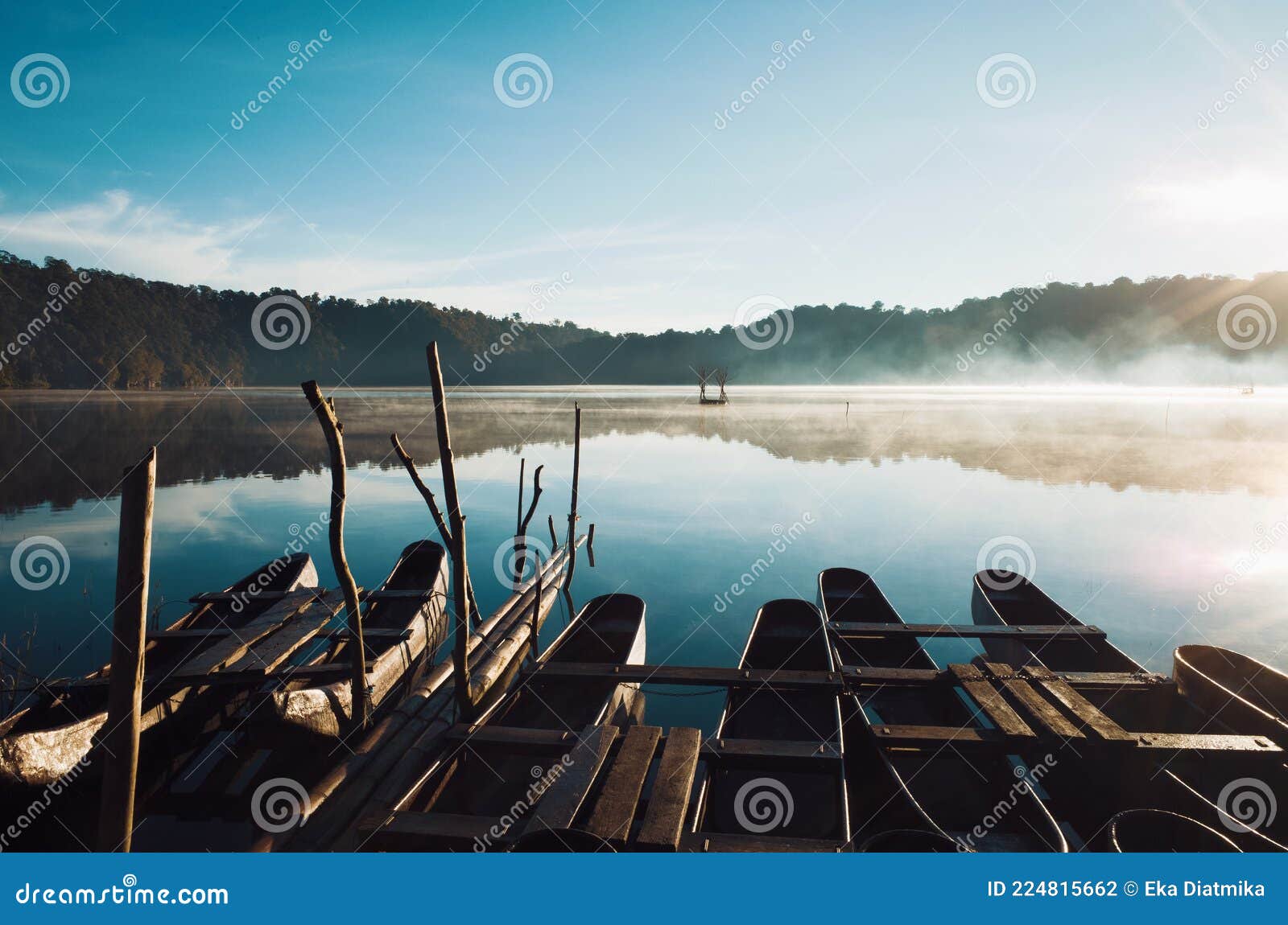 Tamblingan lake bali stock photo. Image of lake, reservoir - 224815662