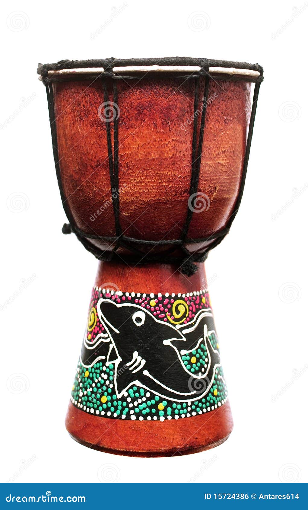 Tambor africano foto de archivo. Imagen de ritmo, juego - 15724386