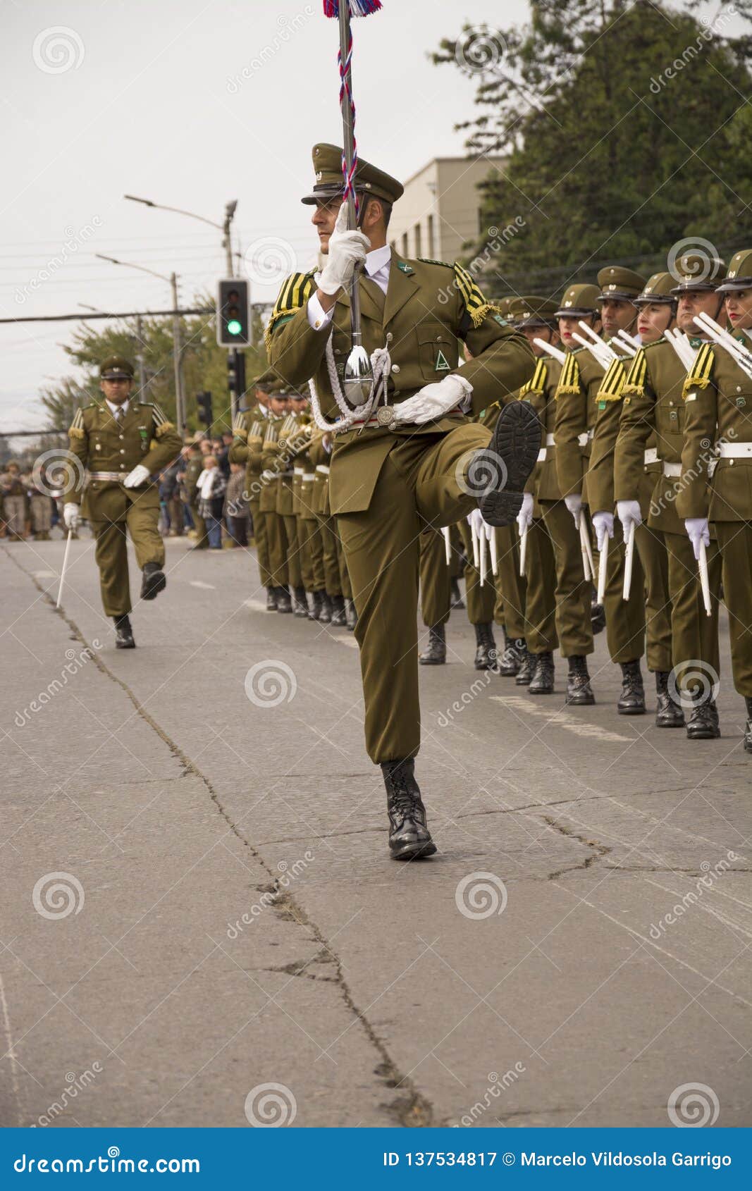 Tambor Mayor De La Policía De Carabinieri Fotografía editorial - Imagen ...