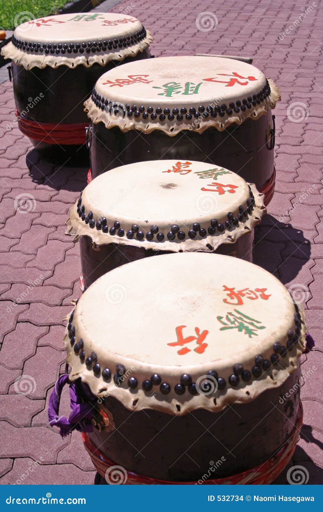 Tambores chinos foto de archivo. Imagen de funcionamiento - 532734