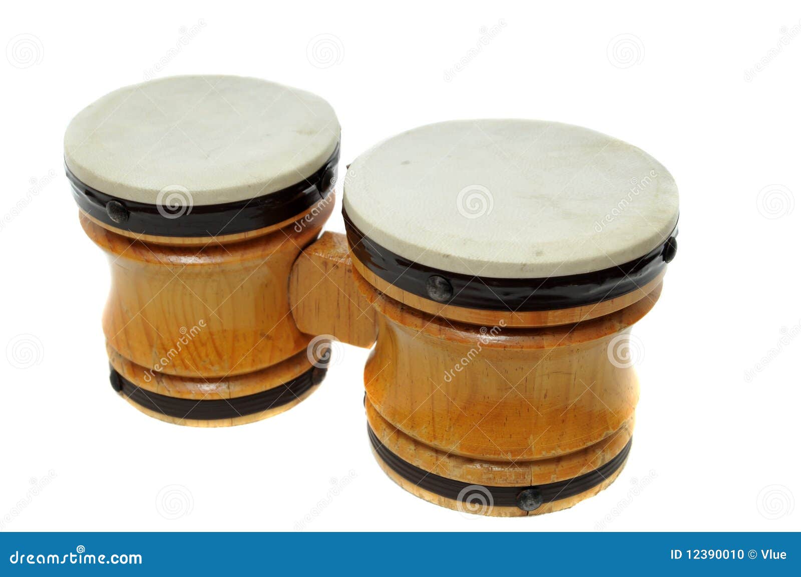 Tambores del bongo foto de archivo. Imagen de bongo, cuero - 12390010