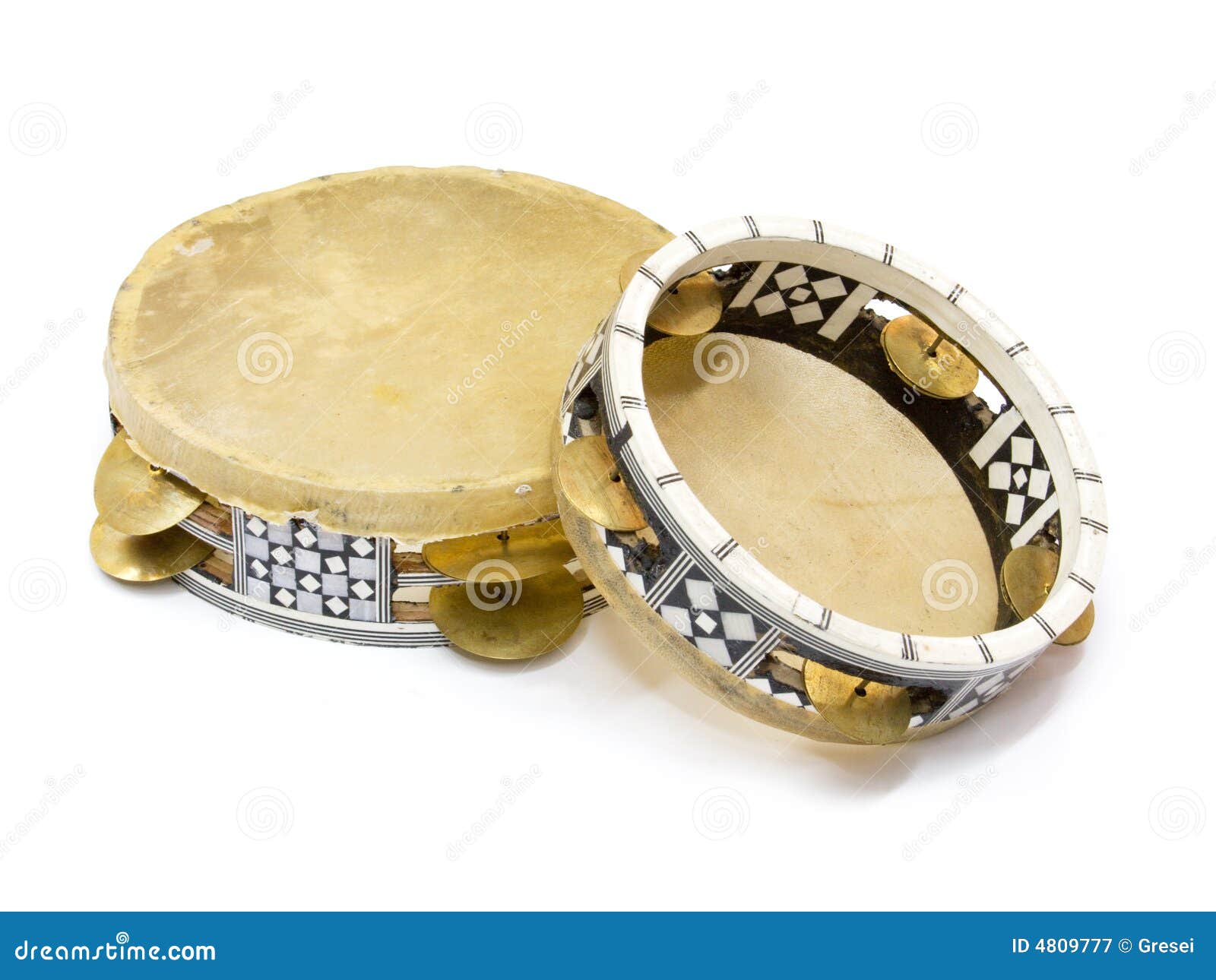Tambour deux image stock. Image du percussion, rythme - 4809777