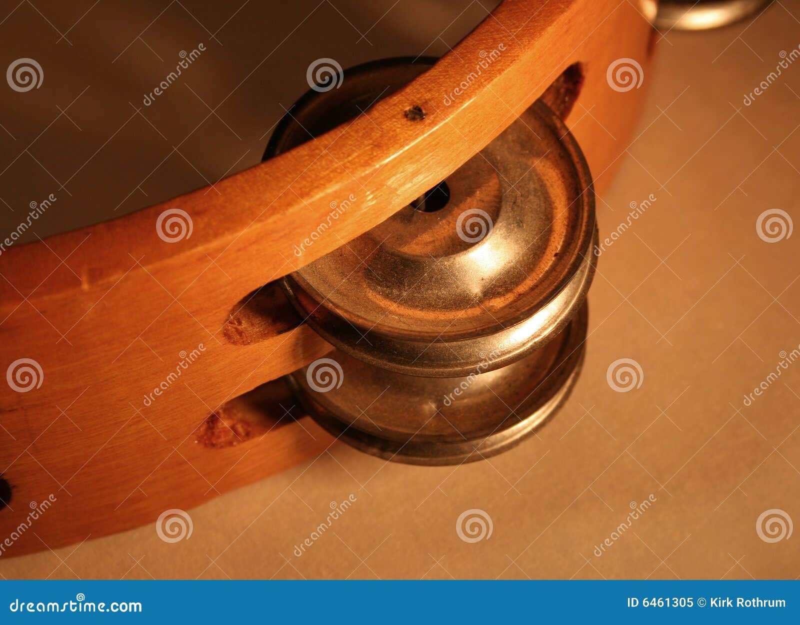 Tambourine stock image. Image of music, perc, bell, tambourine - 6461305