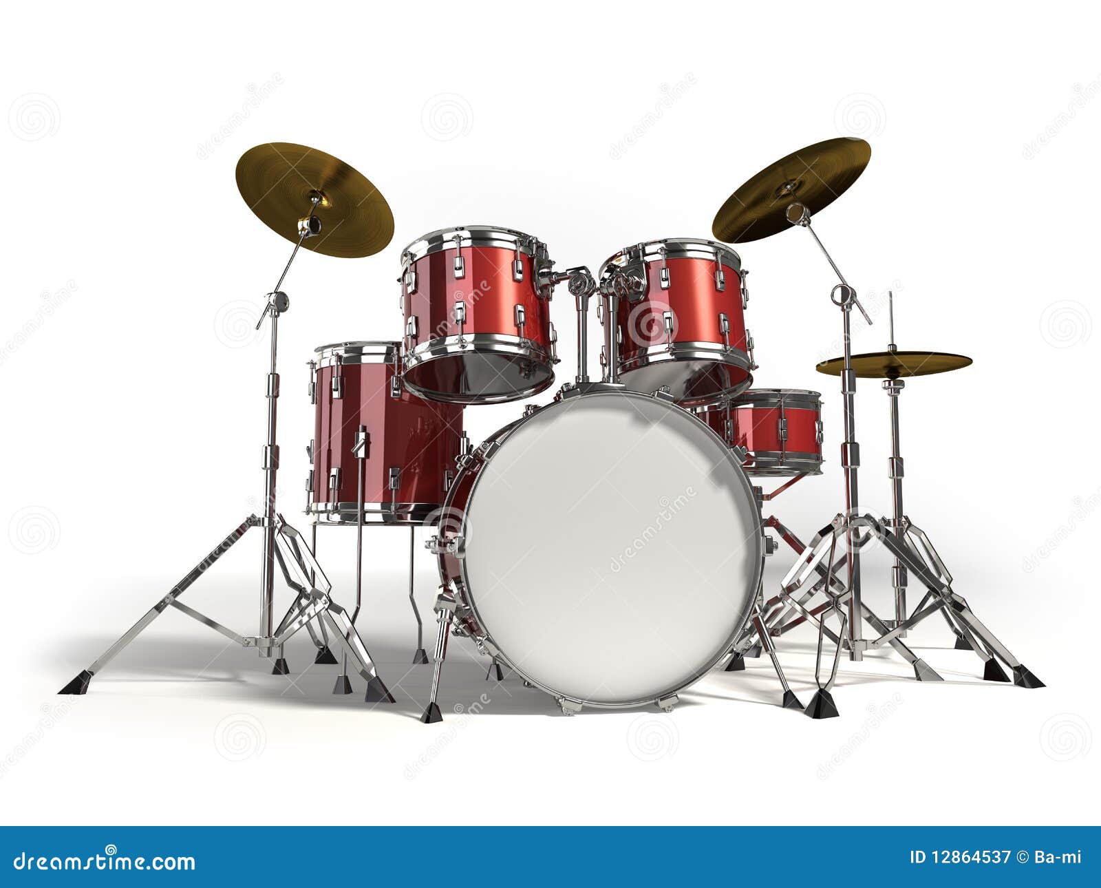 Tamburi illustrazione di stock. Illustrazione di artistico - 12864537