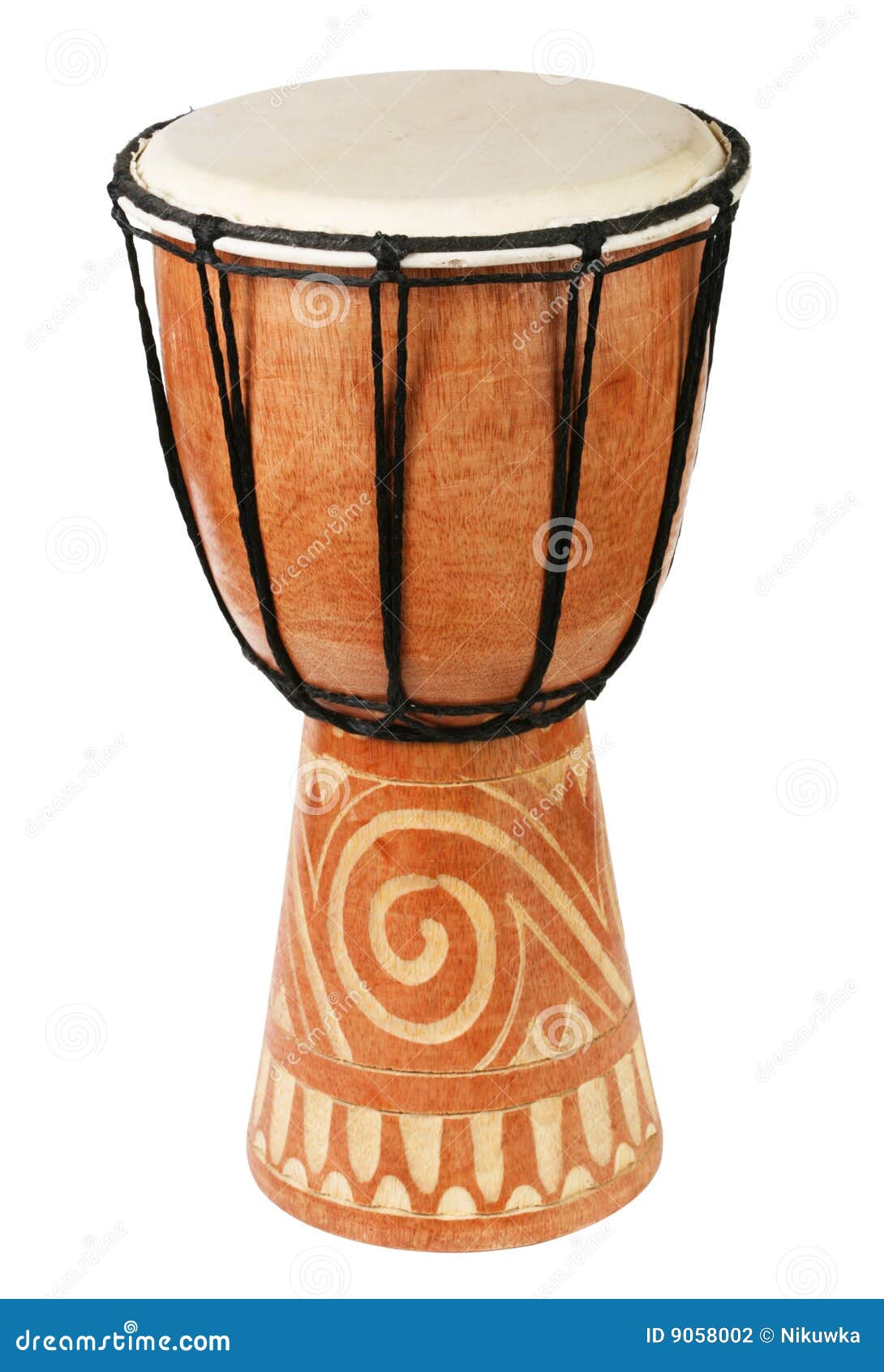 Tamburo Africano Originale Del Djembe Fotografia Stock - Immagine di ...