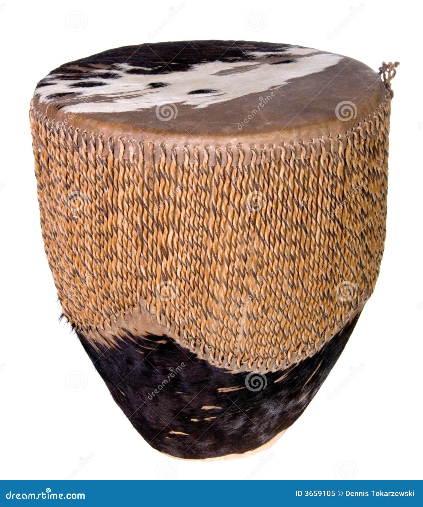 Tamburo indiano immagine stock. Immagine di indiano, rawhide - 3659105