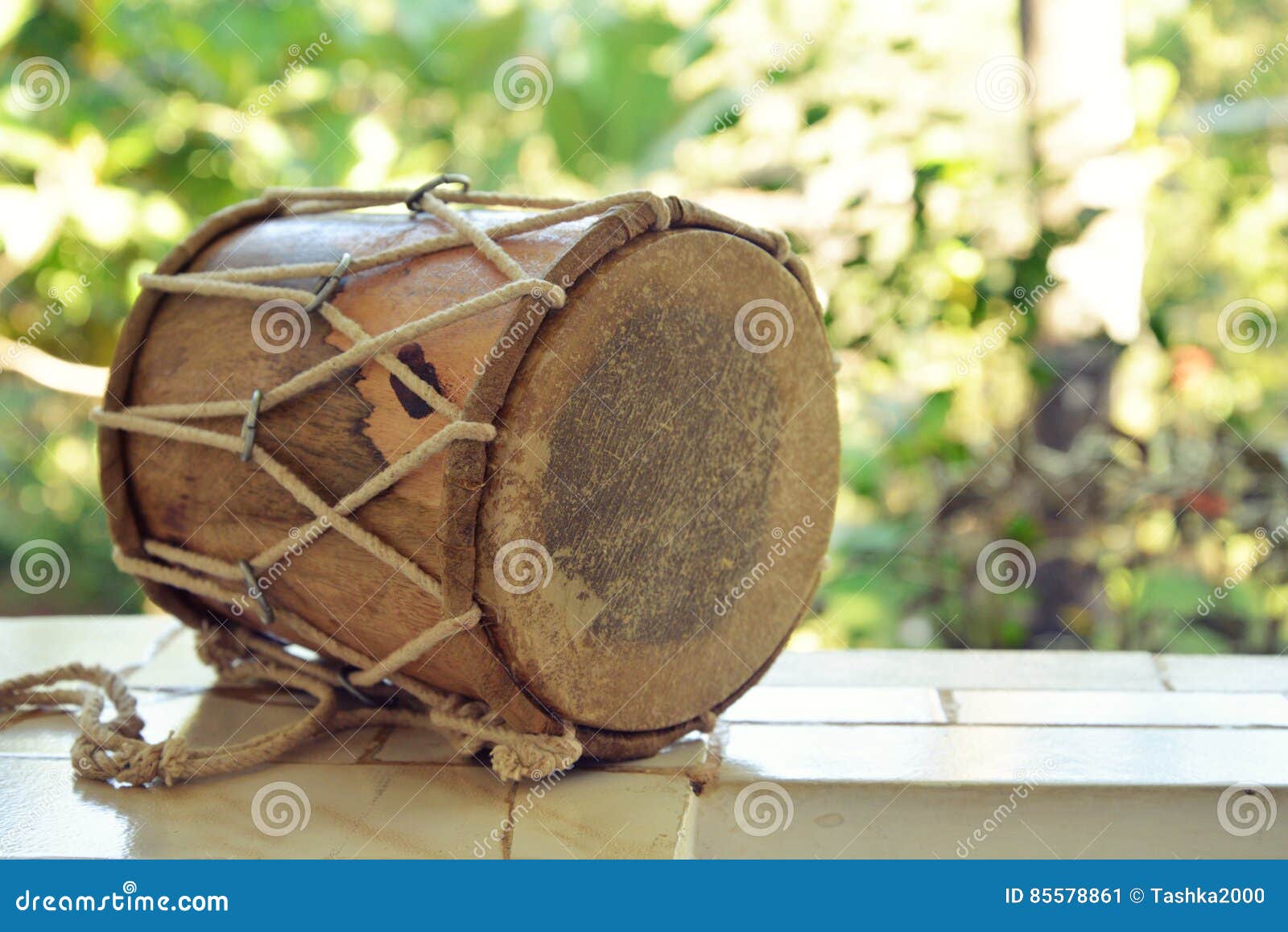 Tamburo Indiano Tradizionale Immagine Stock - Immagine di cerchio ...