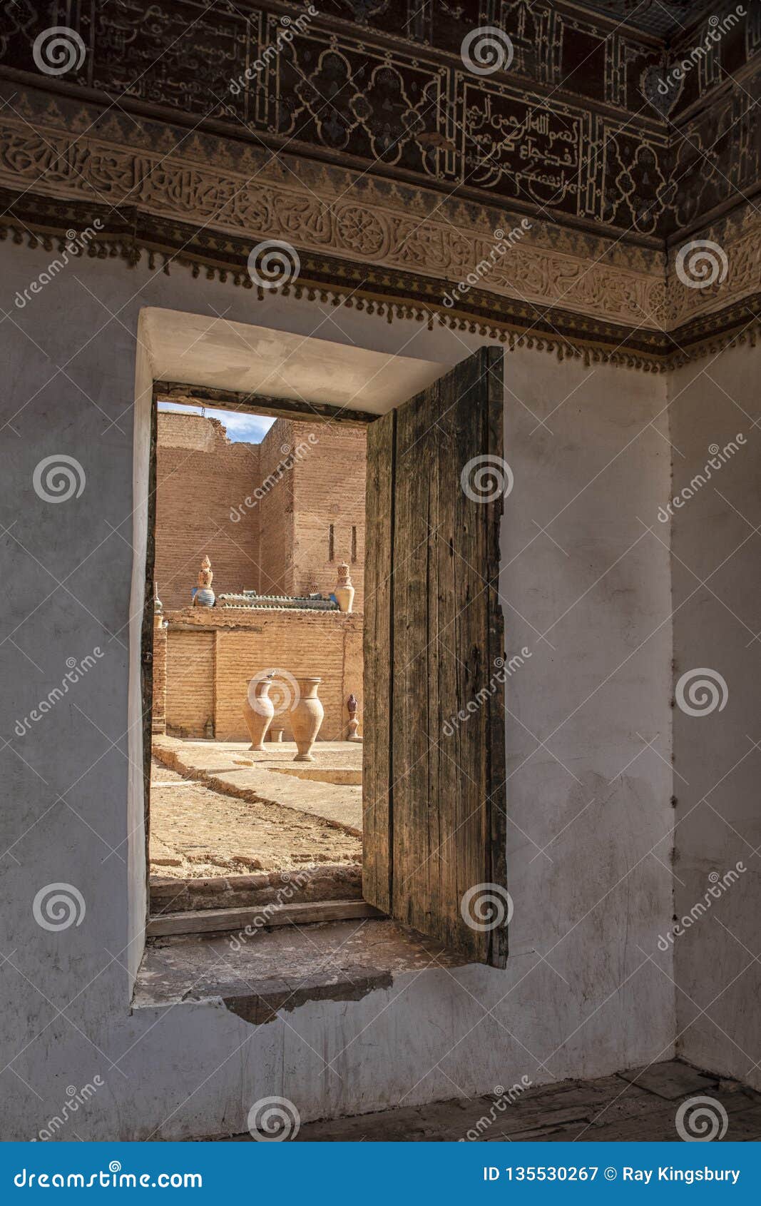 Rooftop of Traditional Riad in Tamesloht Morocco Stock Image - Image of ...