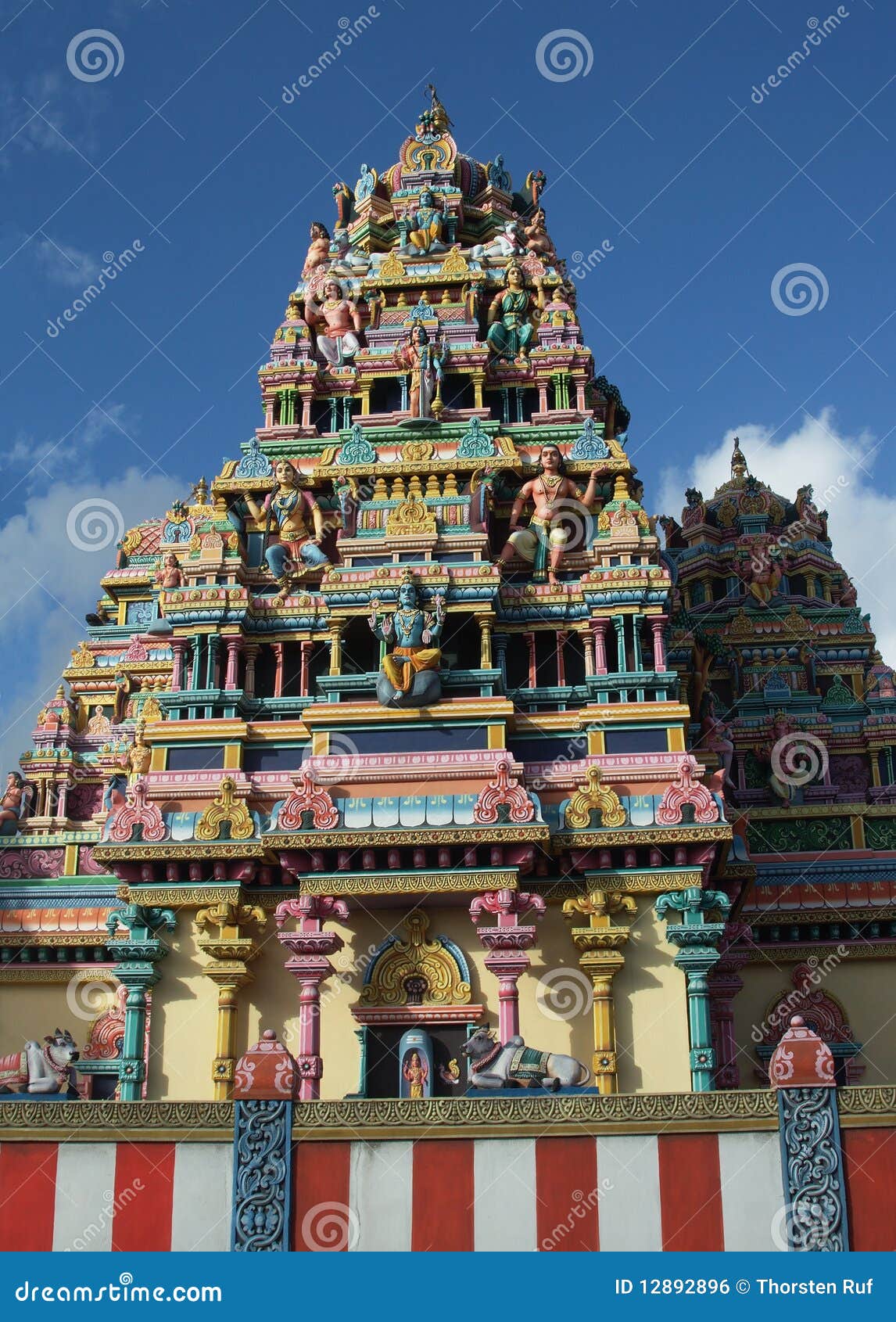 Tamil temple stock photo. Image of colorful, colour, temple - 12892896