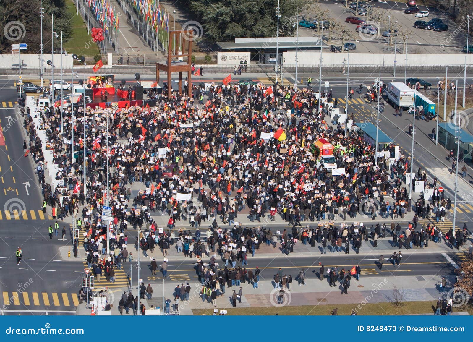 Tamil Tiger Protest in Geneva Editorial Image - Image of manisfestation ...
