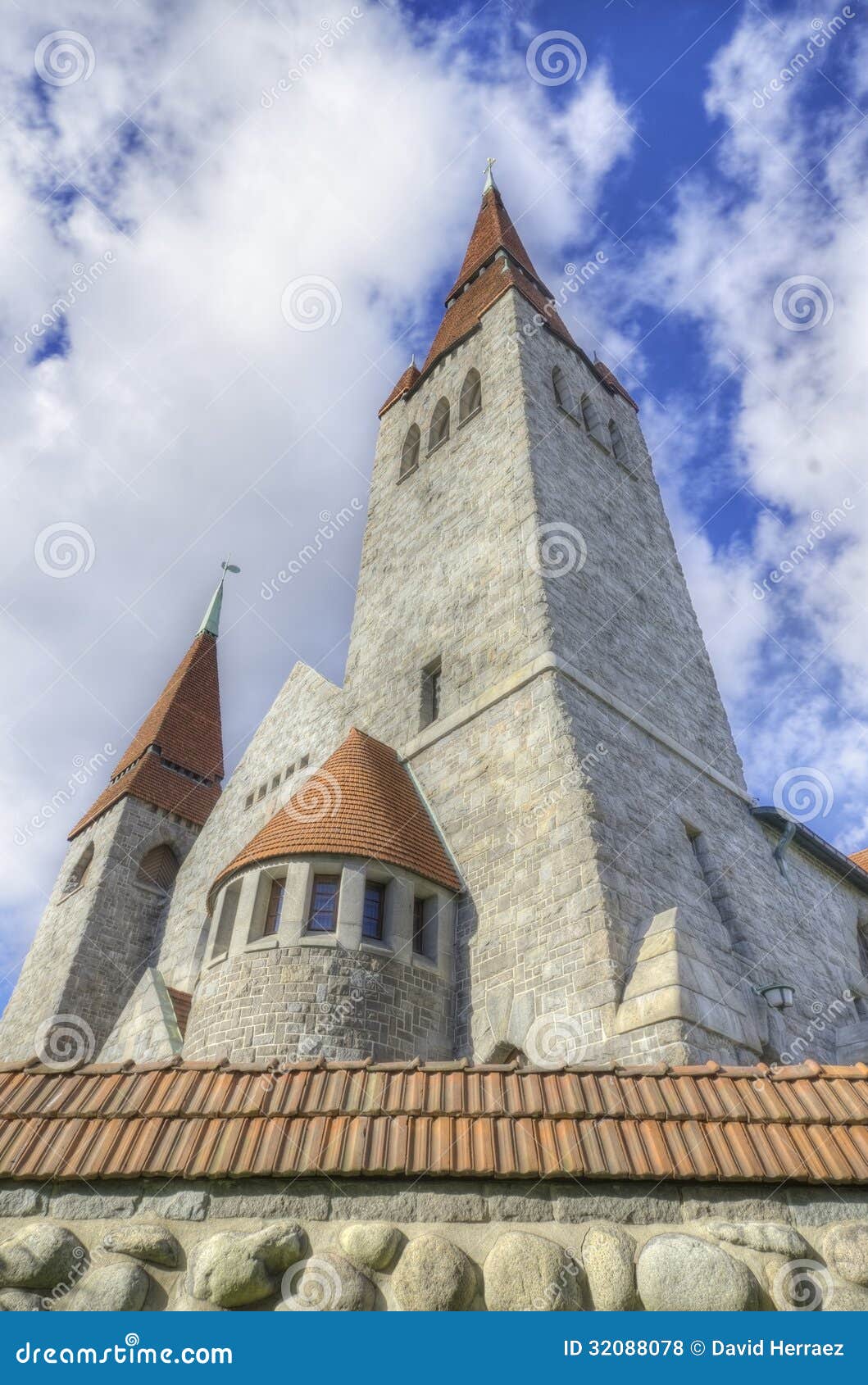 Tammerfors Domkyrka, Finland Arkivfoto - Bild av rött, europeiskt: 32088078