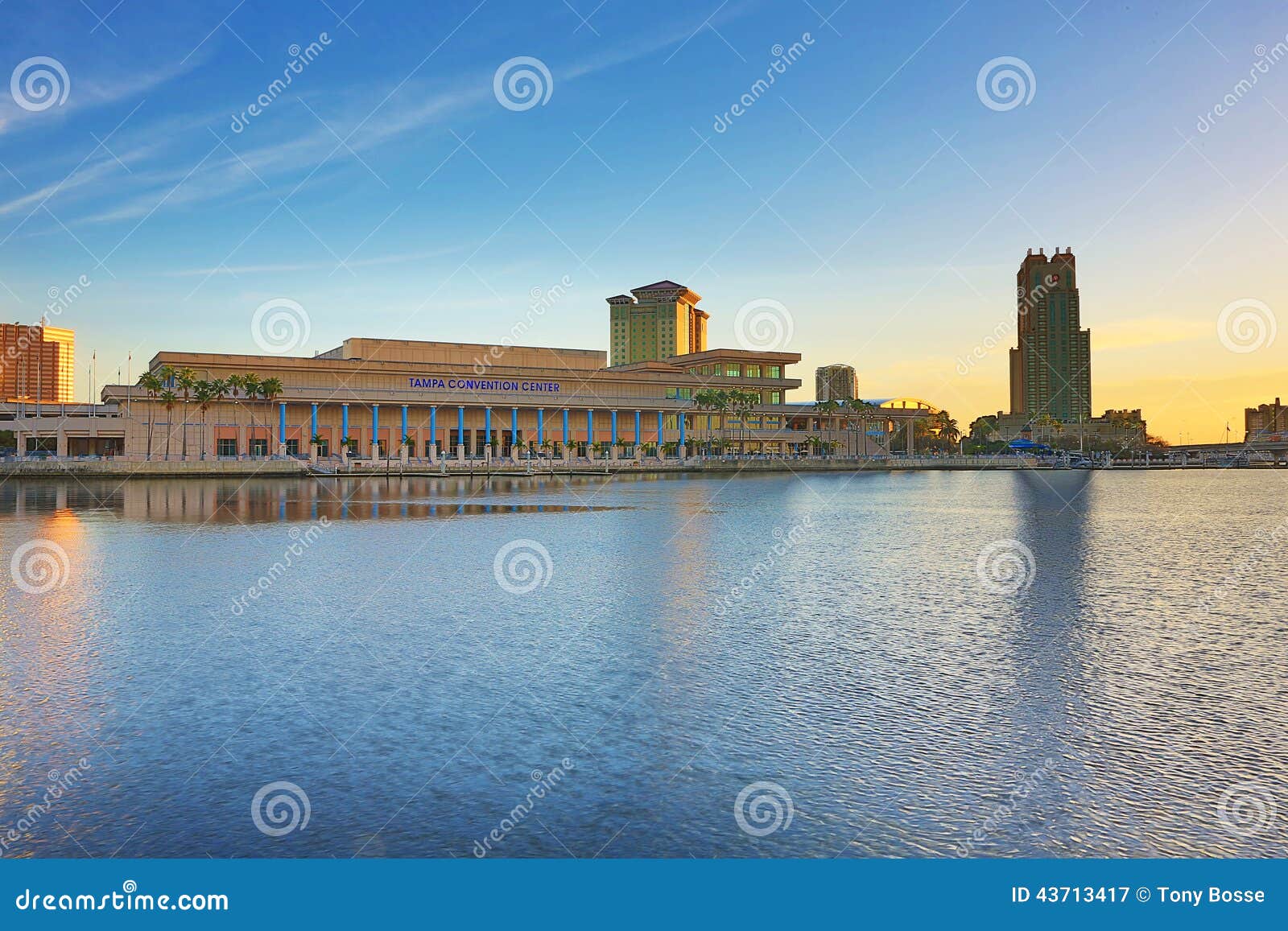 Tampa Convention Center editorial photography. Image of waterfront ...