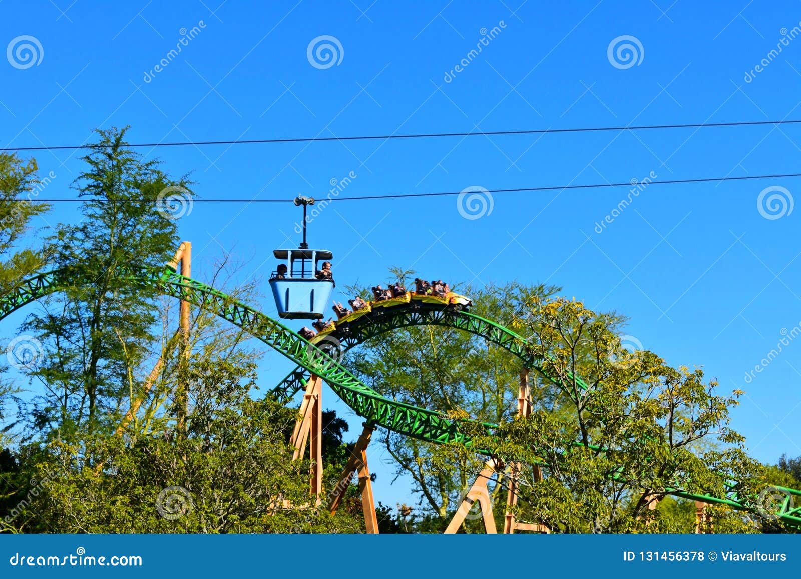 Cheetah Hunt Rollercoaster Include All the Combinations and Elements ...