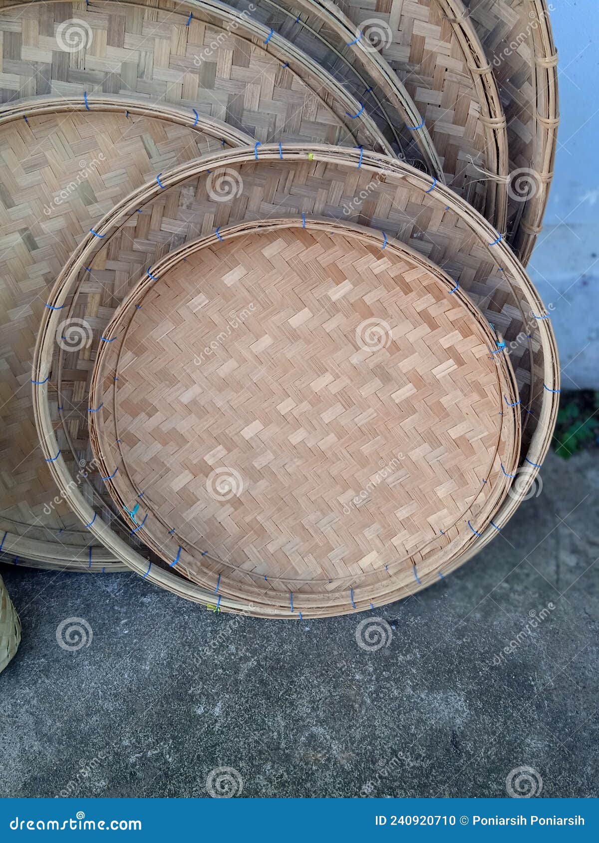 Tampah from Bamboo stock photo. Image of wall, iron - 240920710