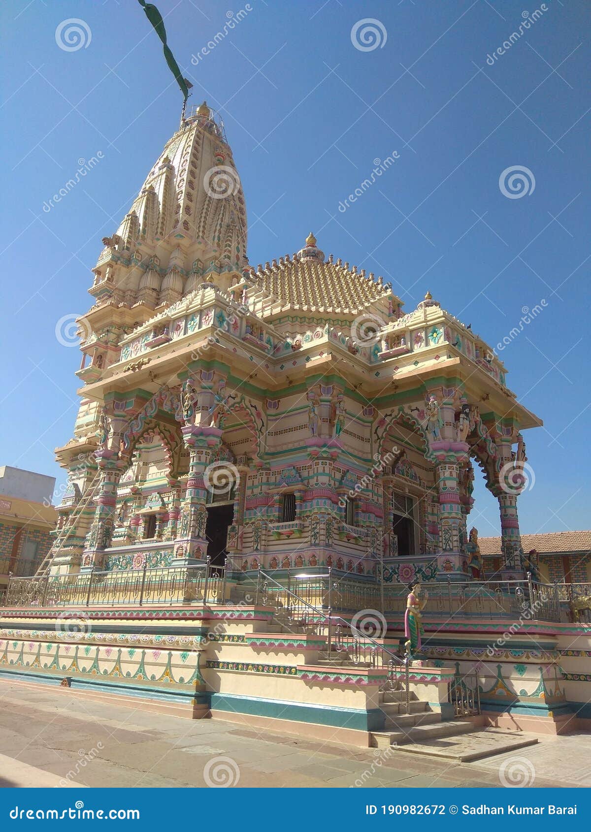 Tample of Lard Ramdevra Situated in Gujarat Prepared by Local People ...