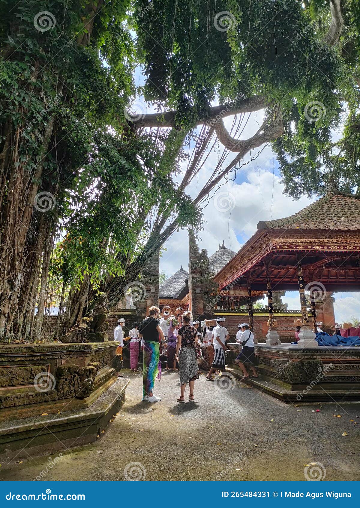 Tample Ceremony and people editorial photo. Image of garden - 265484331