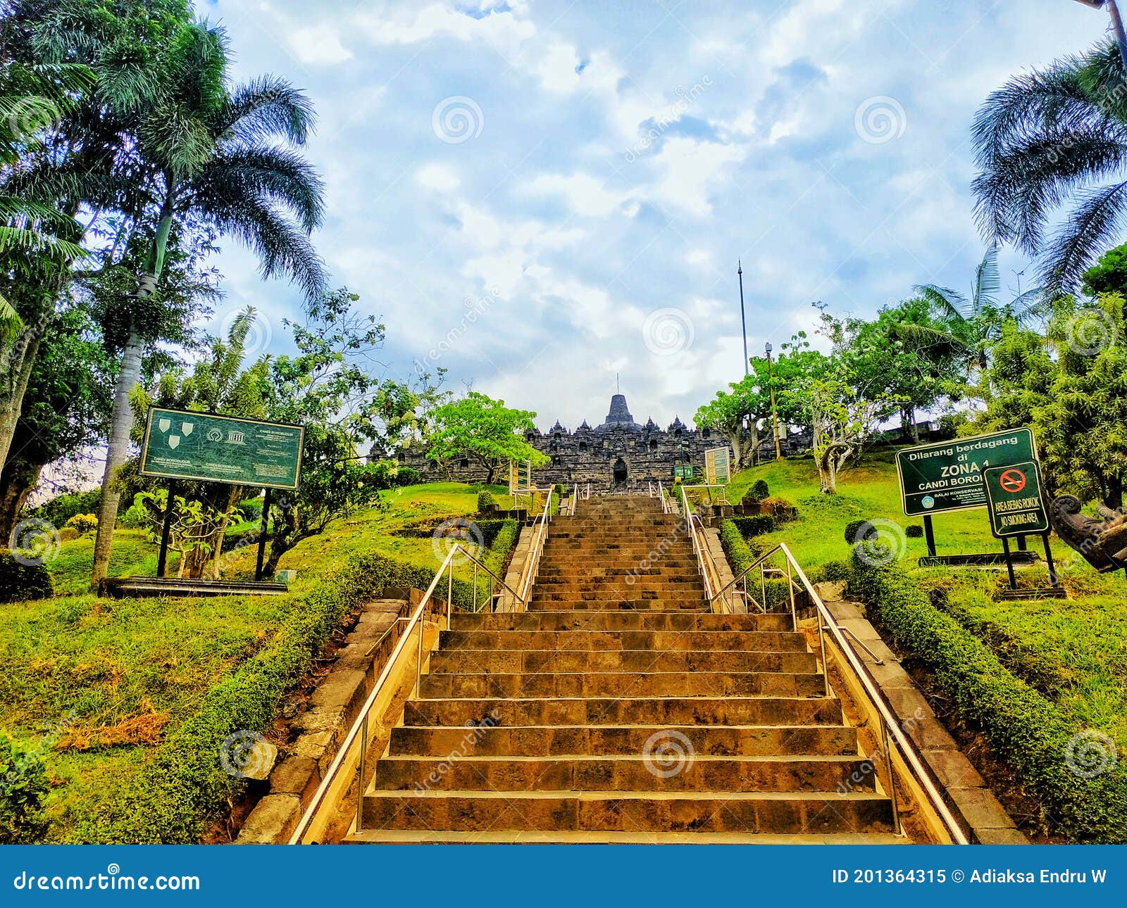 Tample always on Top and Beautiful Stock Image - Image of tourism ...